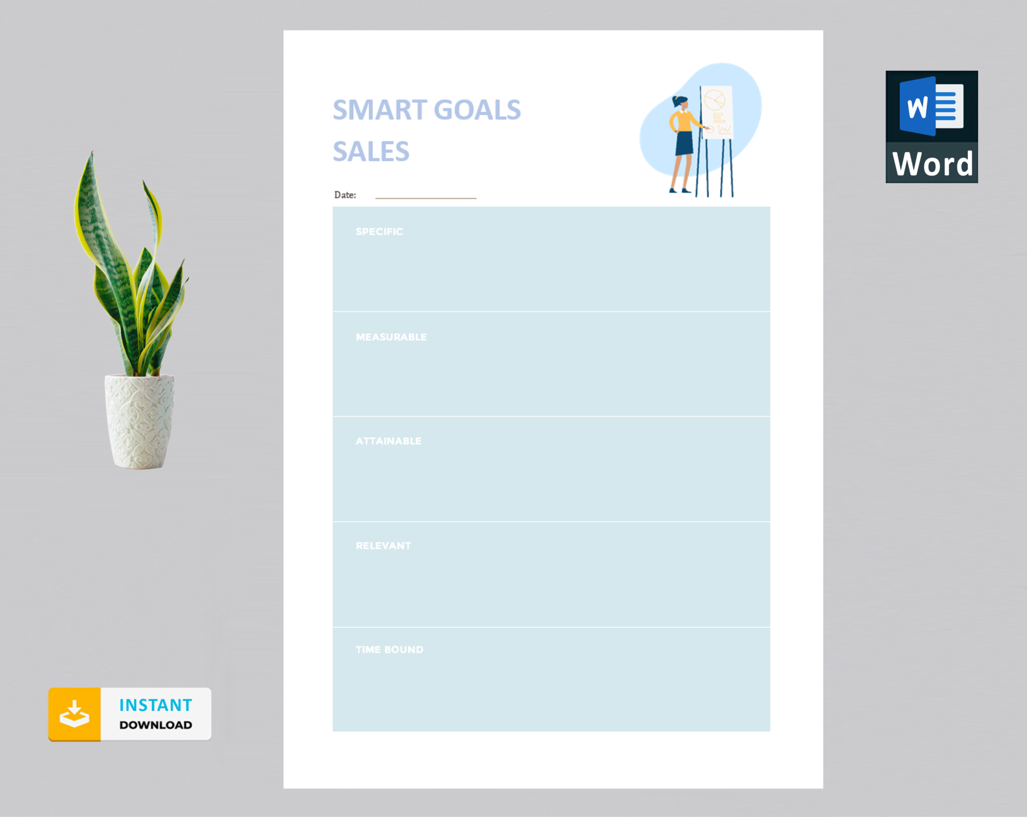 smart goals for sales template – Diirzal
