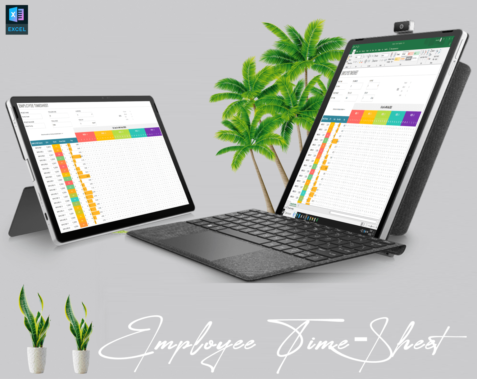 Timesheet Template Excel for Small Businesses | Download Now