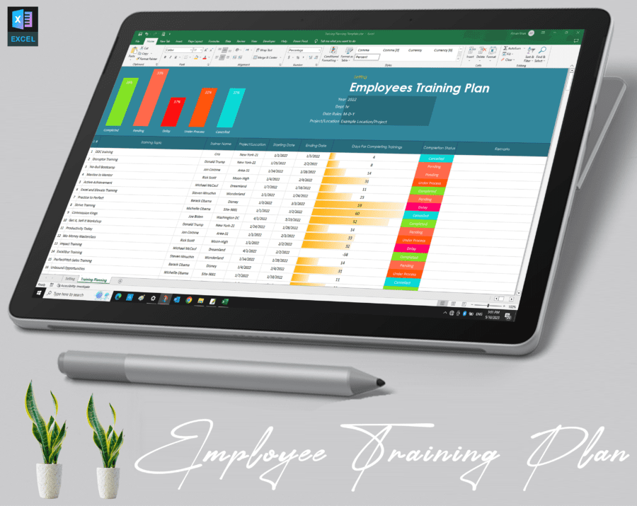 Employee Development Plan Template - Buy & Download Now