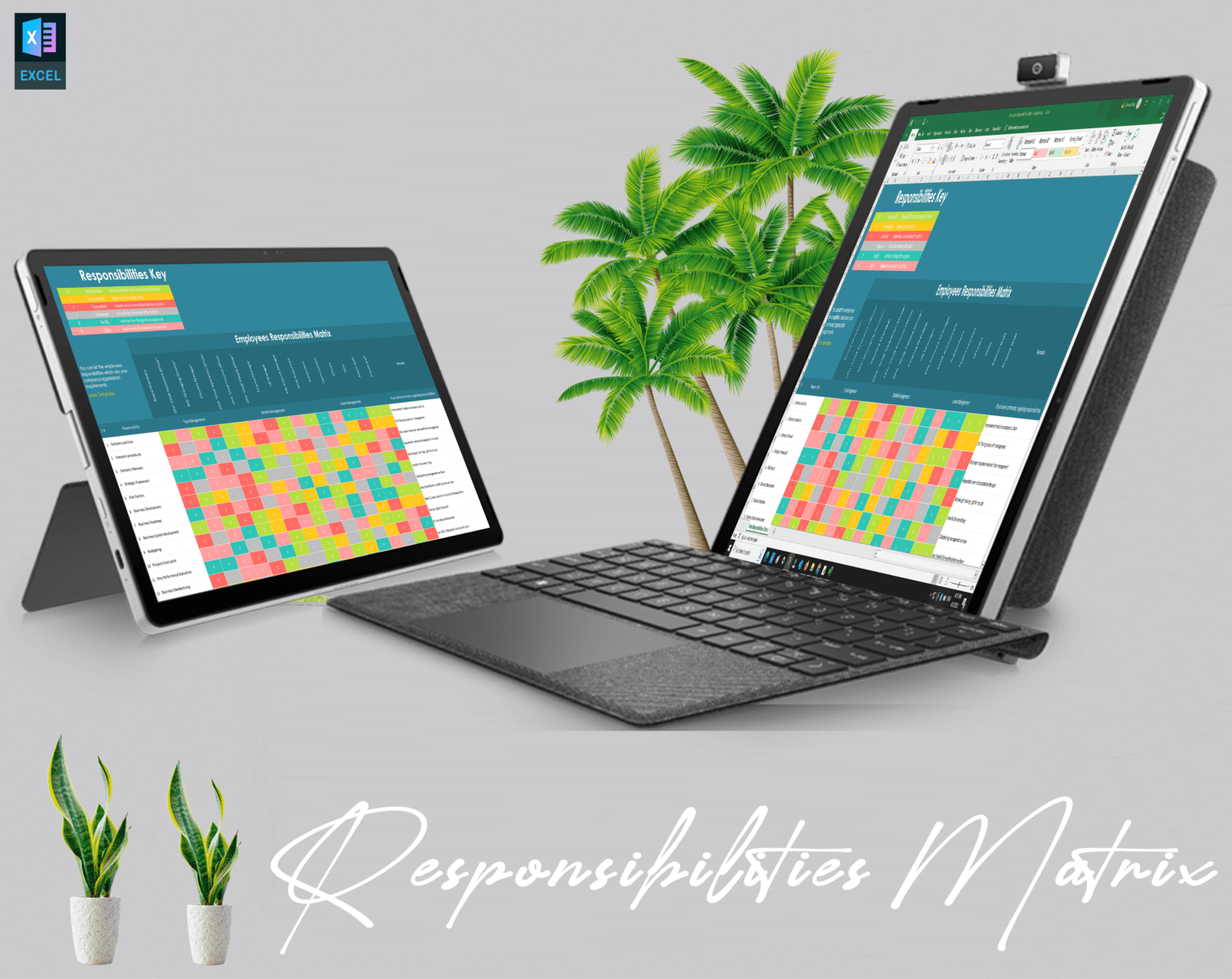 Responsibility Assignment Matrix (RAM) Template – RACI Chart