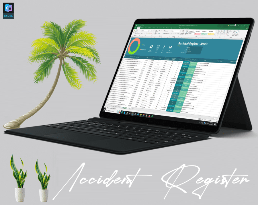 Accident Register Template – Workplace Incident Tracker