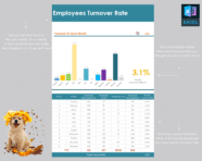 Employee Turnover Rate Template: HR Analytics Tool for Retention ...