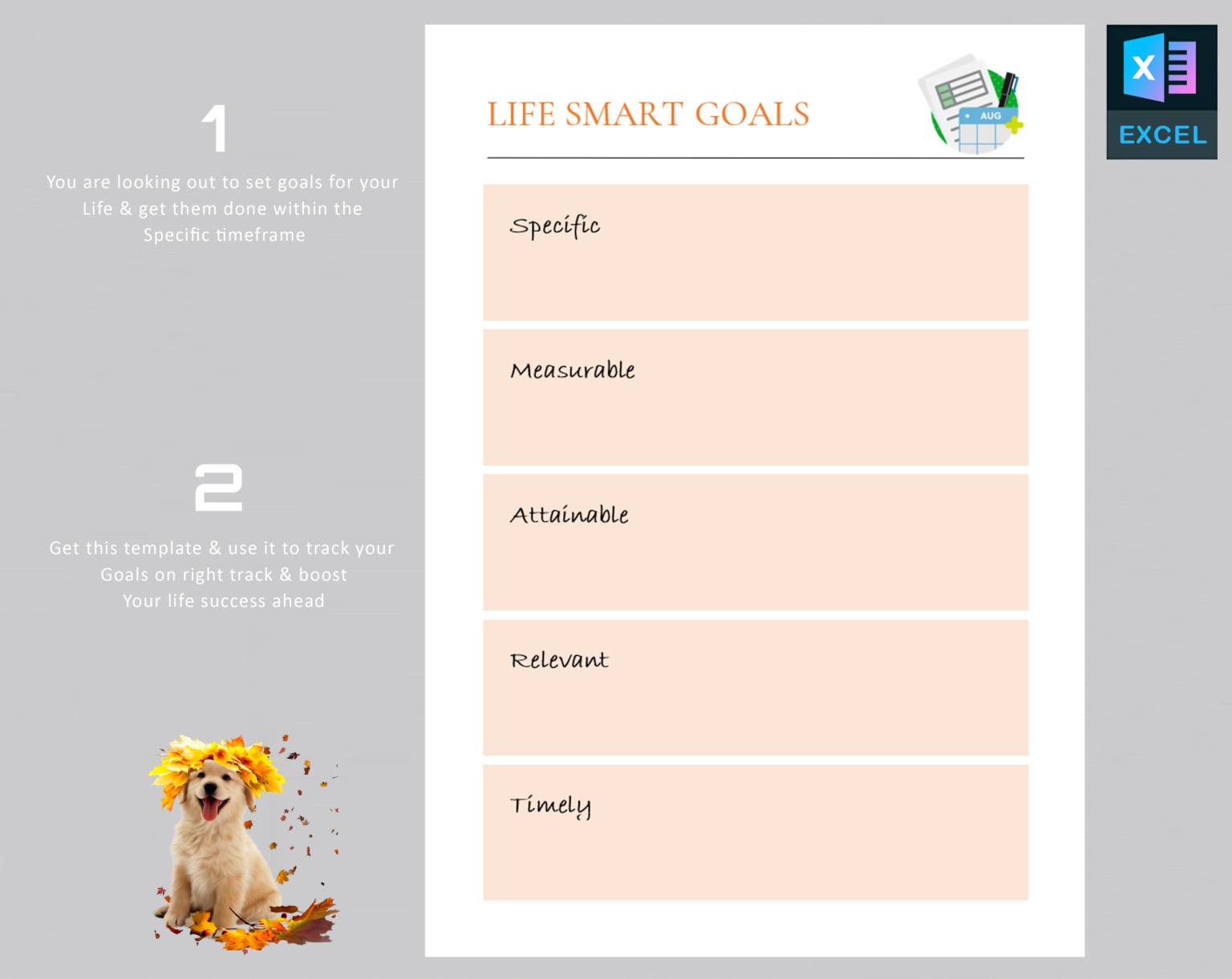 life smart goals template – Diirzal