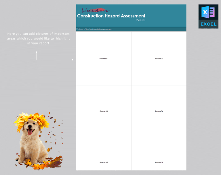 Construction Hazard Assessment Checklist Template - Buy & Download ...