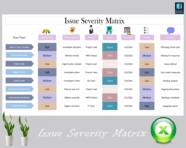 Issue Severity Matrix – Risk & Incident Severity Assessment Tool