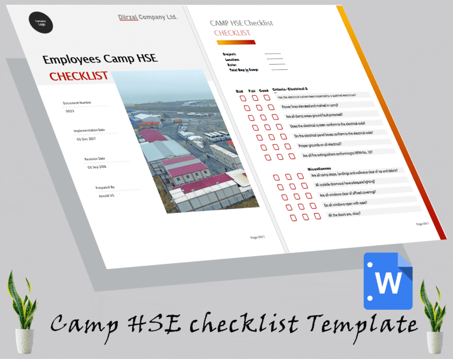 Camp Safety Checklist – Download Health & Safety Template for Camps
