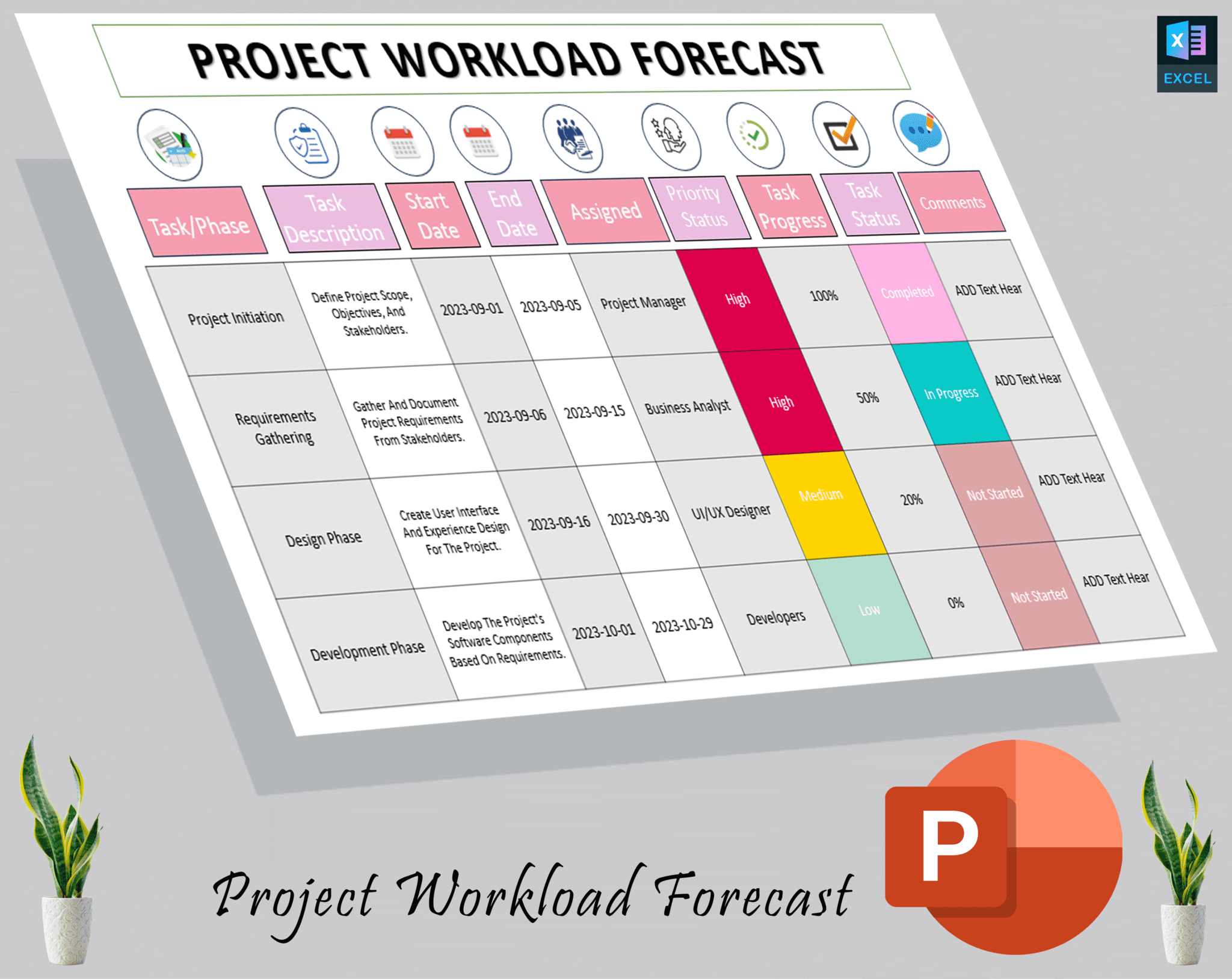 Project Workload Forecast Matrix - Diirzal Project Workload Forecast Matrix - Diirzal