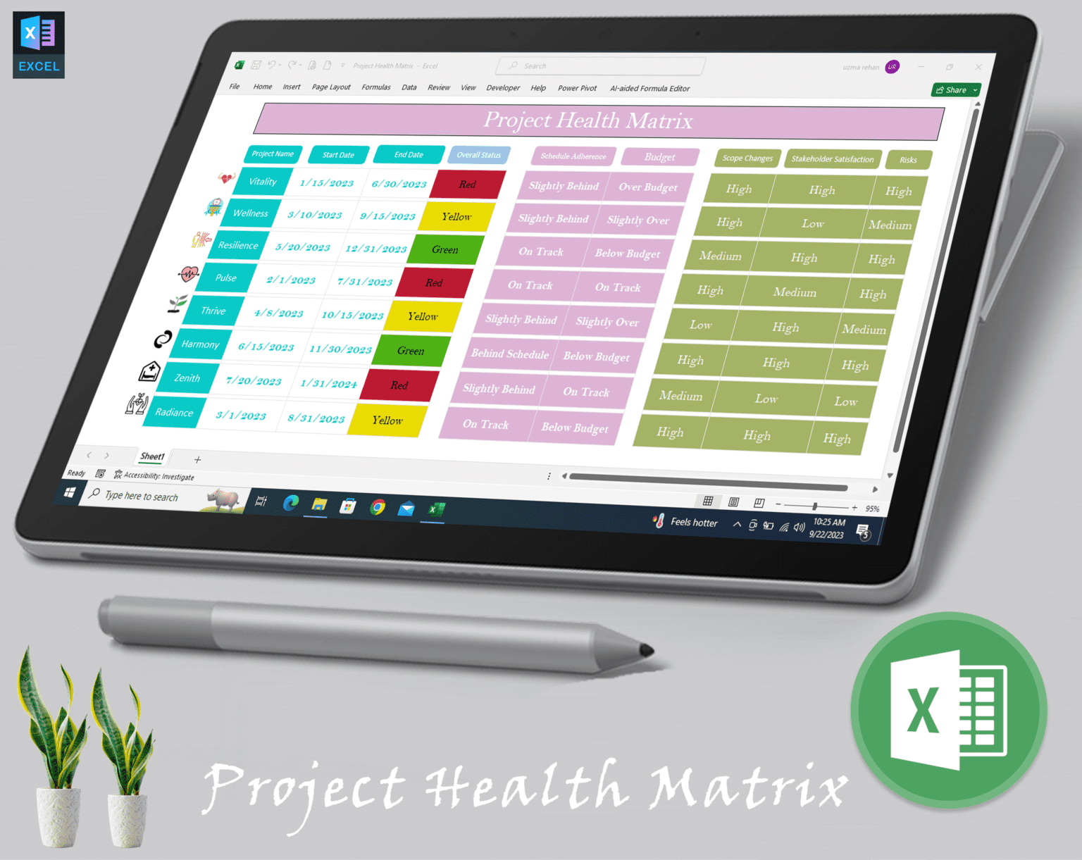 Project Health Dashboard – Assess & Monitor Project Performance
