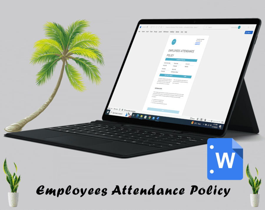 Employee Attendance Policy Template – Streamline Workplace Compliance