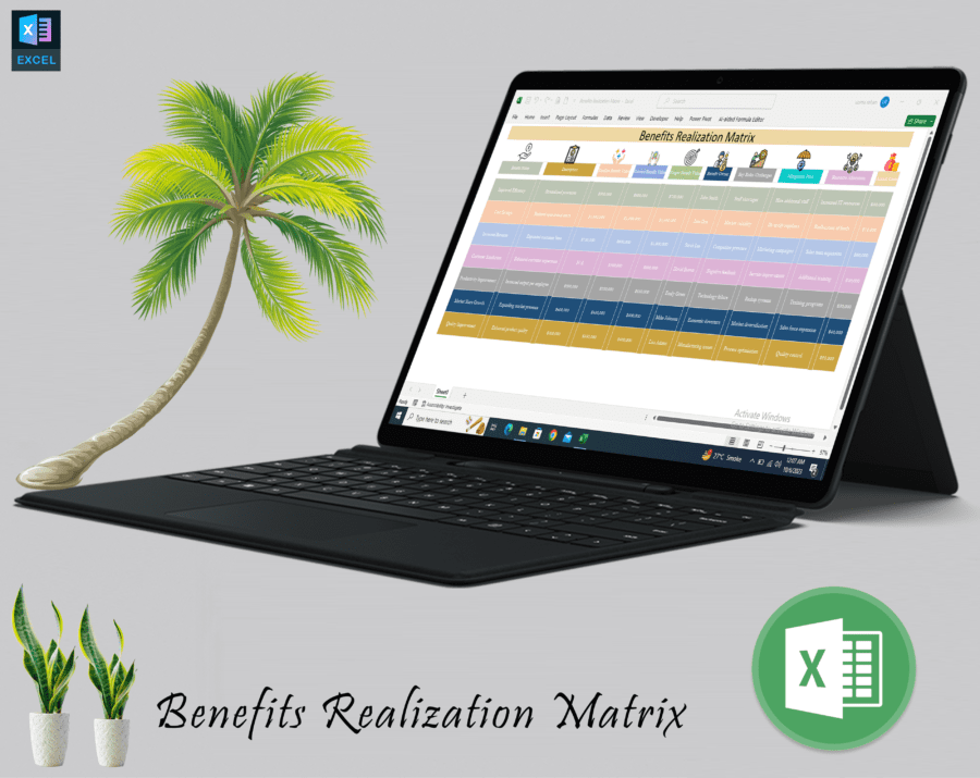 Benefits Realization Template | Track Project Outcomes
