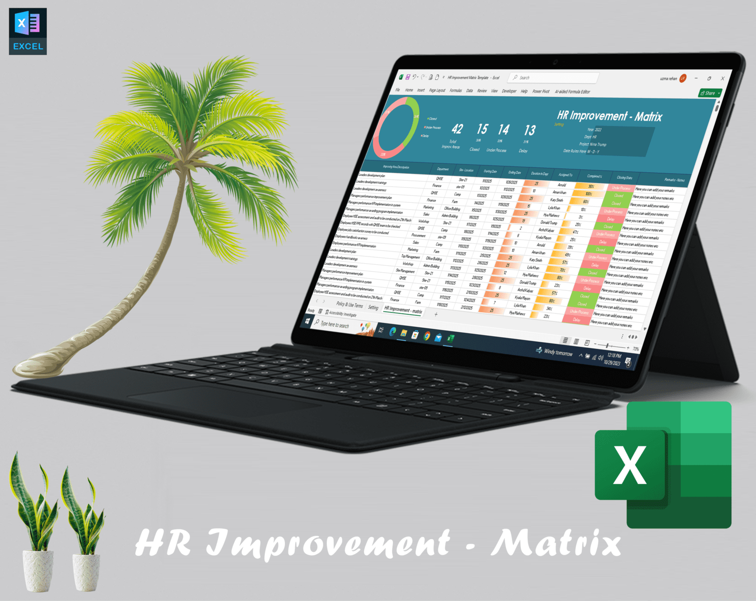Employee Development Tools – Buy the HR Improvement Matrix Online