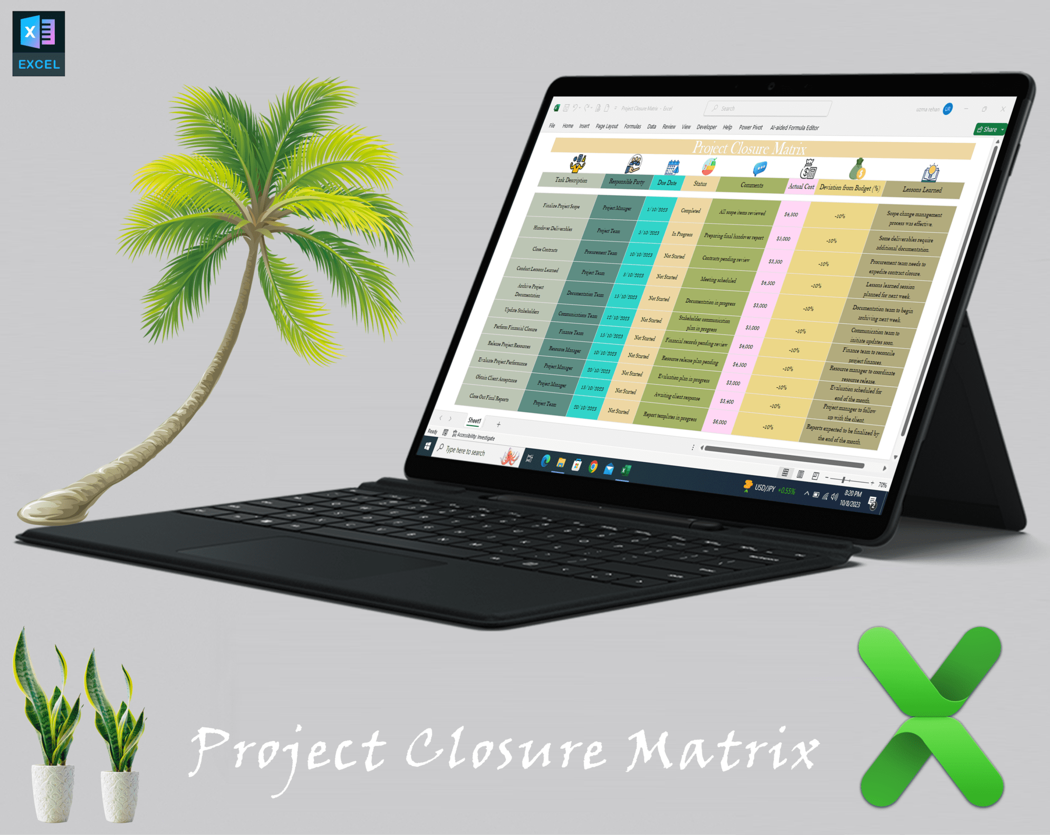 Project Closure Template – Efficient Project Handover & Finalization