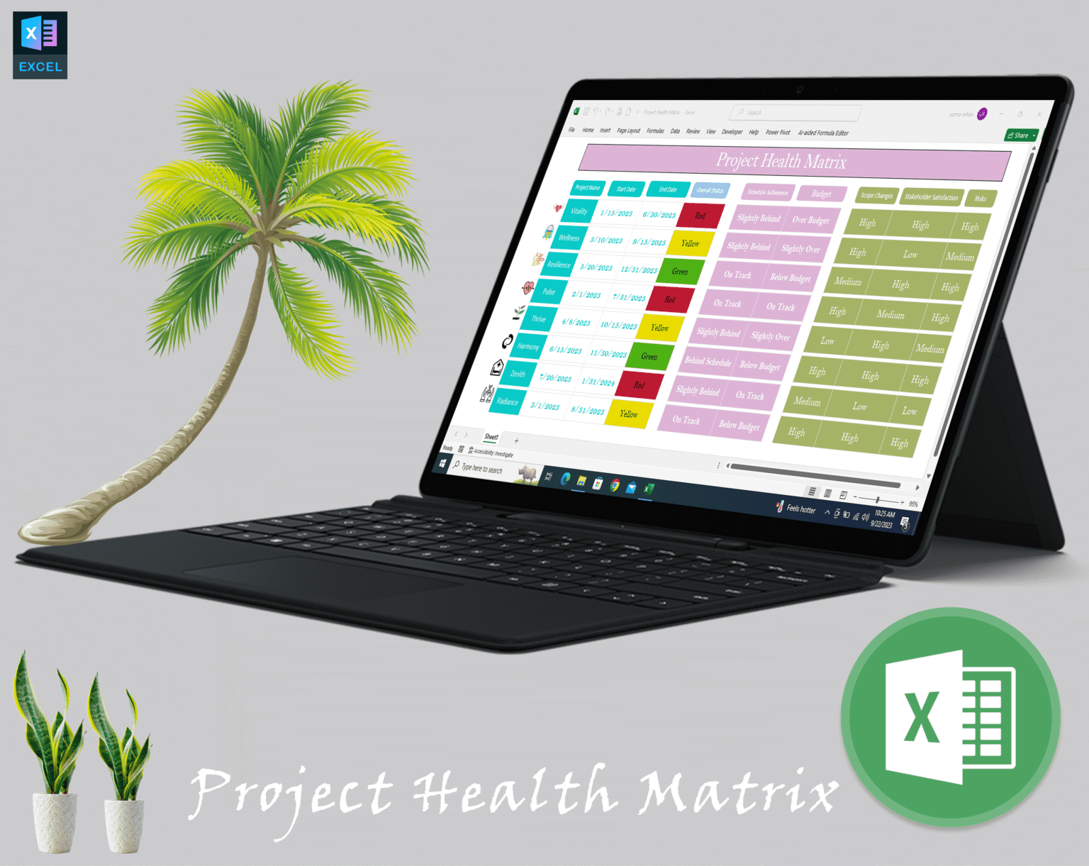 Project Health Dashboard – Assess & Monitor Project Performance