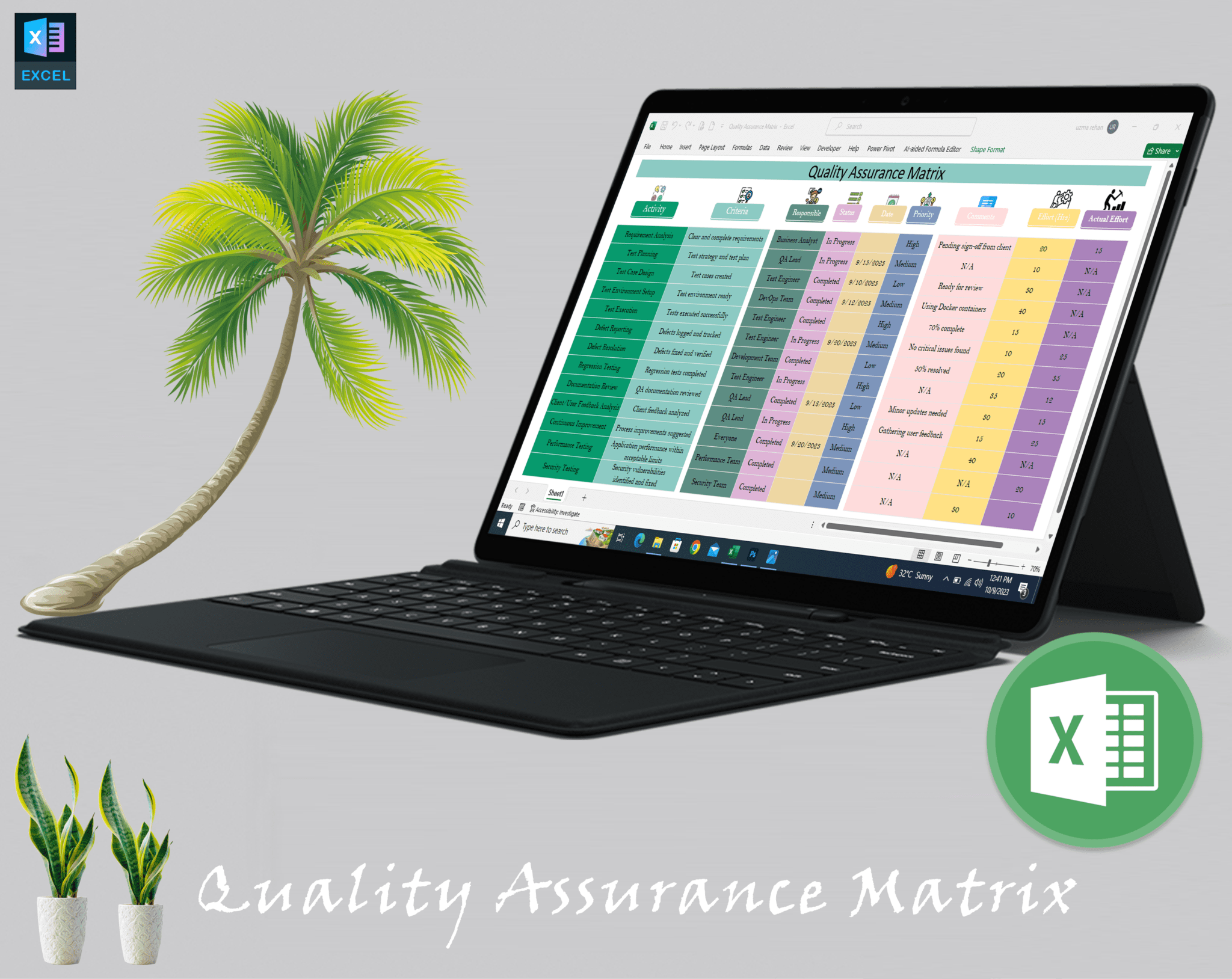 Buy Quality Assurance Matrix - Enhance Your QA Process with ...