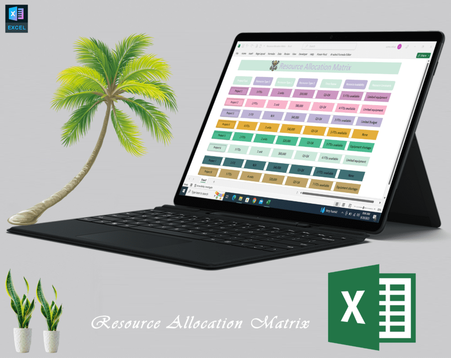 Resource Allocation Matrix - Best Project Resource Management Tool