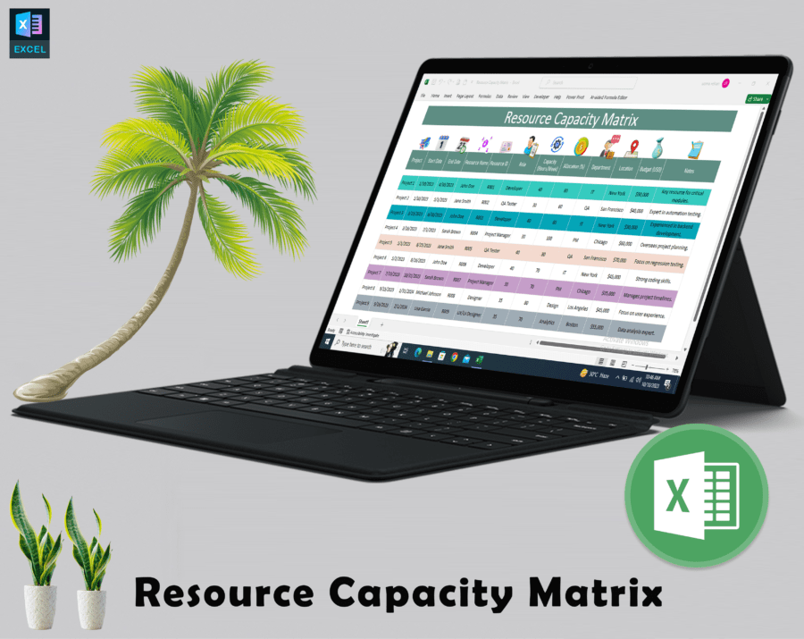 Buy Resource Capacity Matrix – Best Capacity Planning Tool