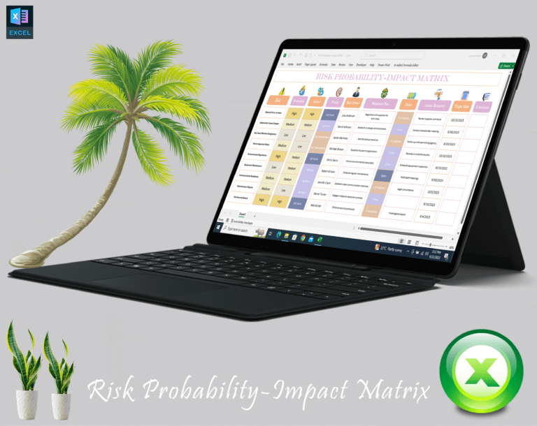 Risk Assessment Matrix Template XLS – Simplify Risk Evaluation and Control