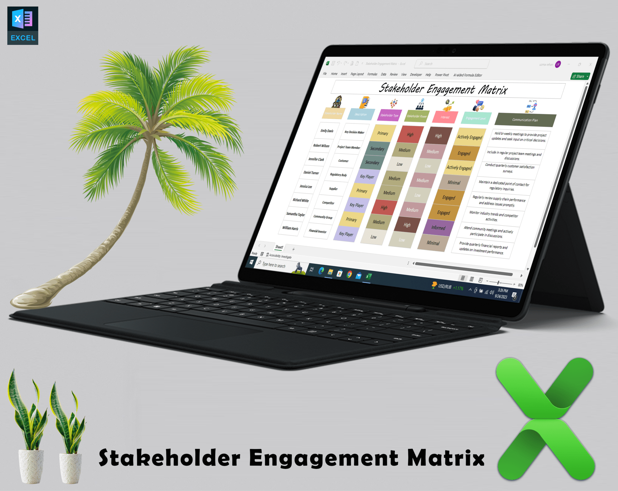 Stakeholder Analysis Template Excel – Streamline Stakeholder Management