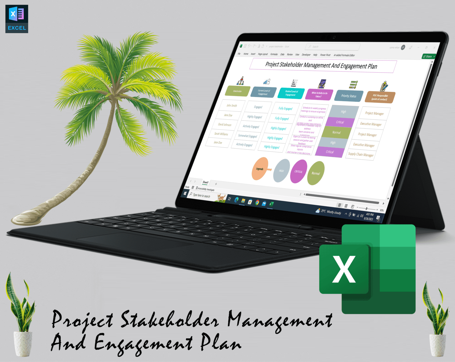 project stakeholder matrix - Diirzal