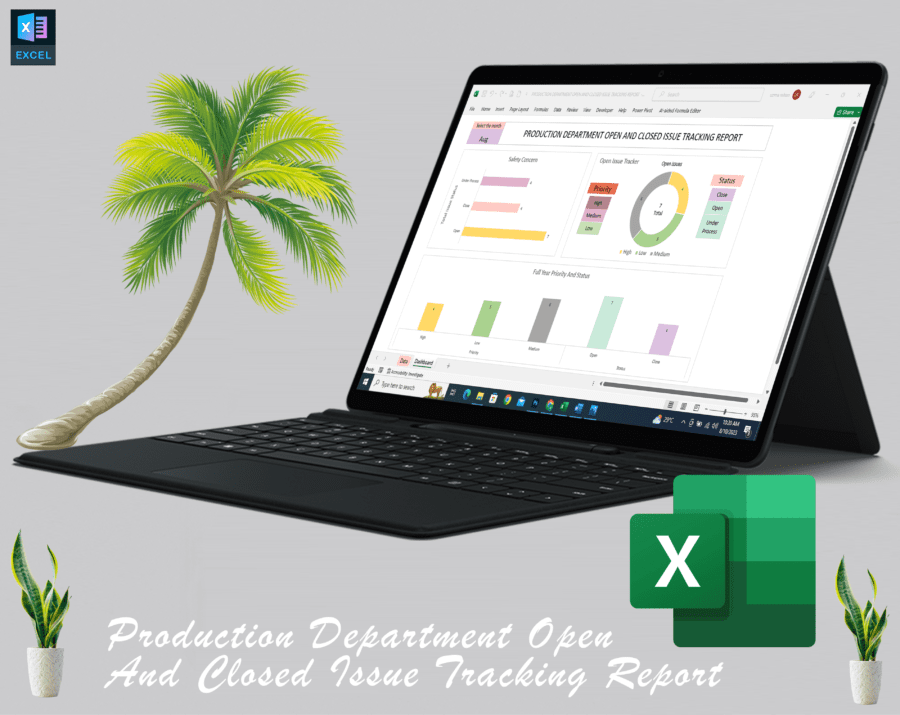 Production Management Dashboard | Track Manufacturing Issues
