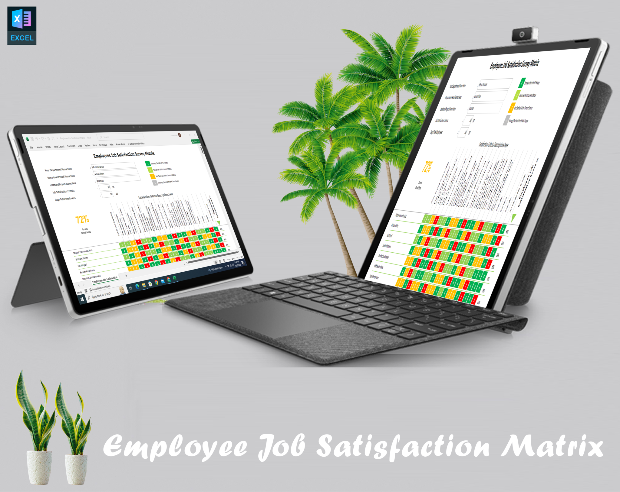 Employee Job Satisfaction Matrix – Diirzal