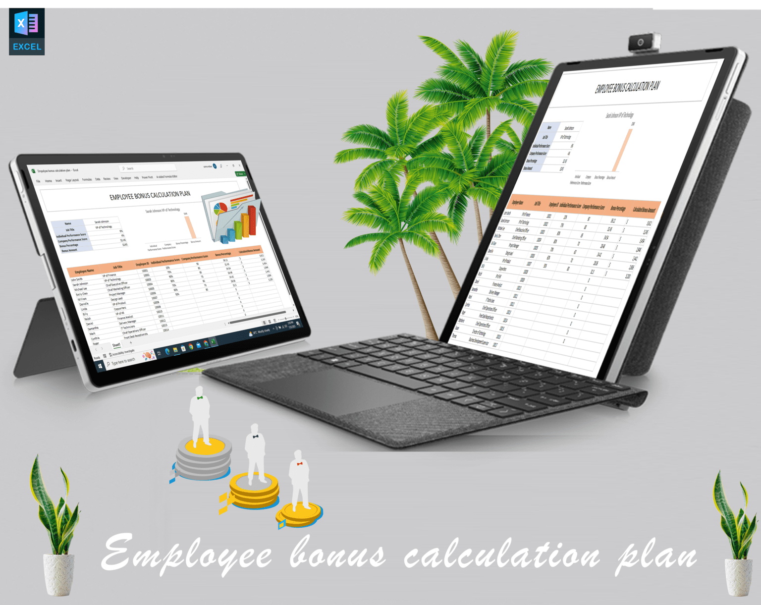 Employee Incentive Plan Template | Bonus & Payroll Calculation