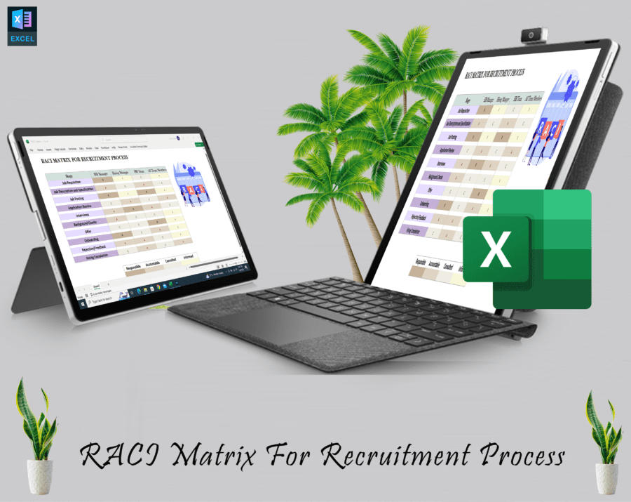 Hiring Process RACI Matrix | Recruitment Role Assignment