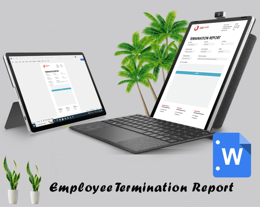 Employee Termination Form – Professional HR Offboarding Template