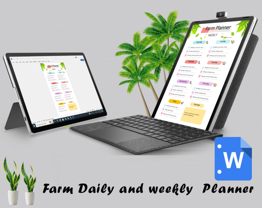 Farm Schedule Template – Organize Your Farm Tasks with Ease