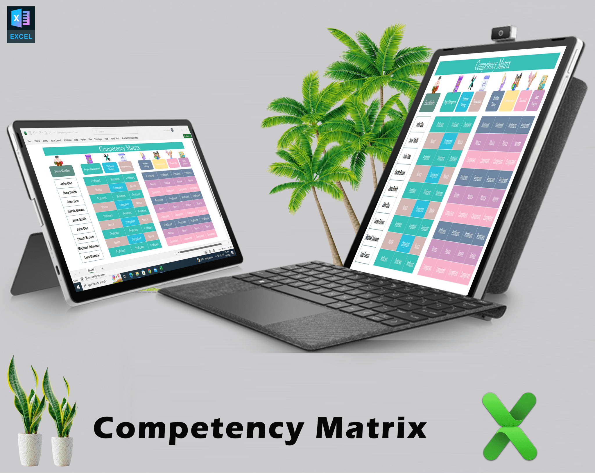 Competency Assessment Tools | Best Competency Matrix Template