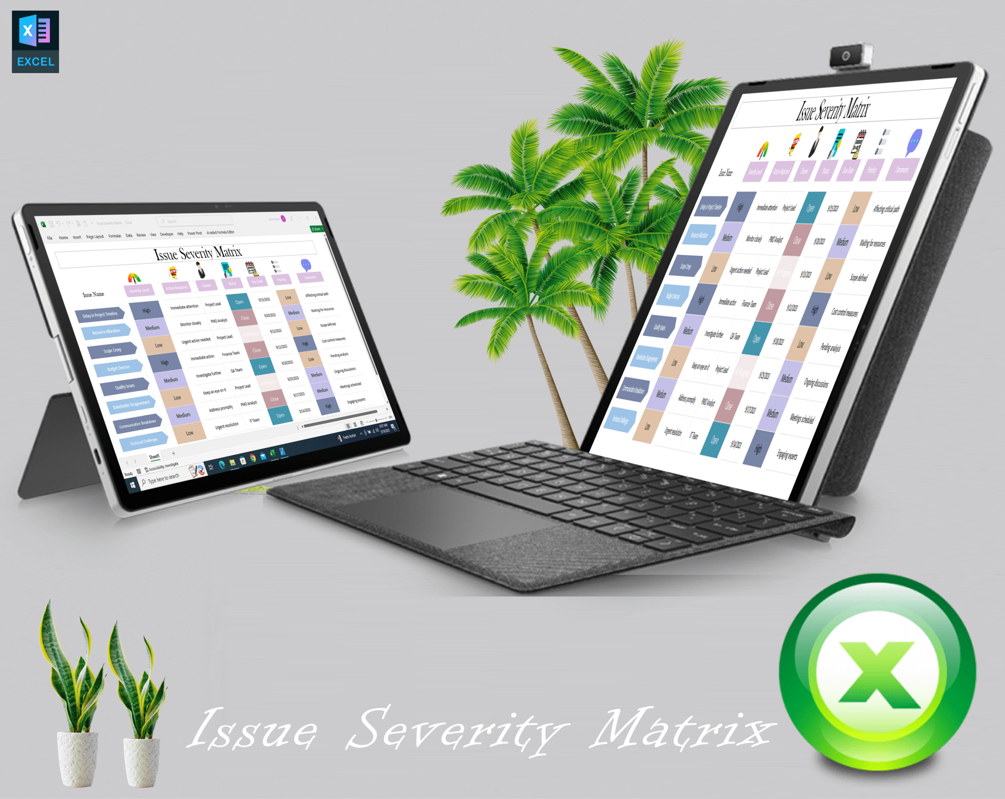 Issue Severity Matrix – Risk & Incident Severity Assessment Tool