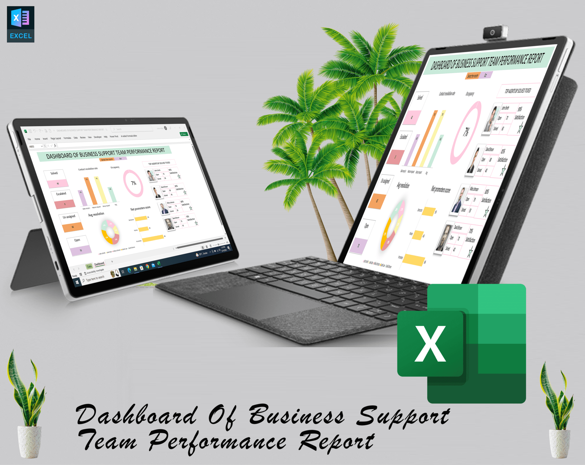 Business Performance Management Dashboard – Track and Enhance Team Metrics