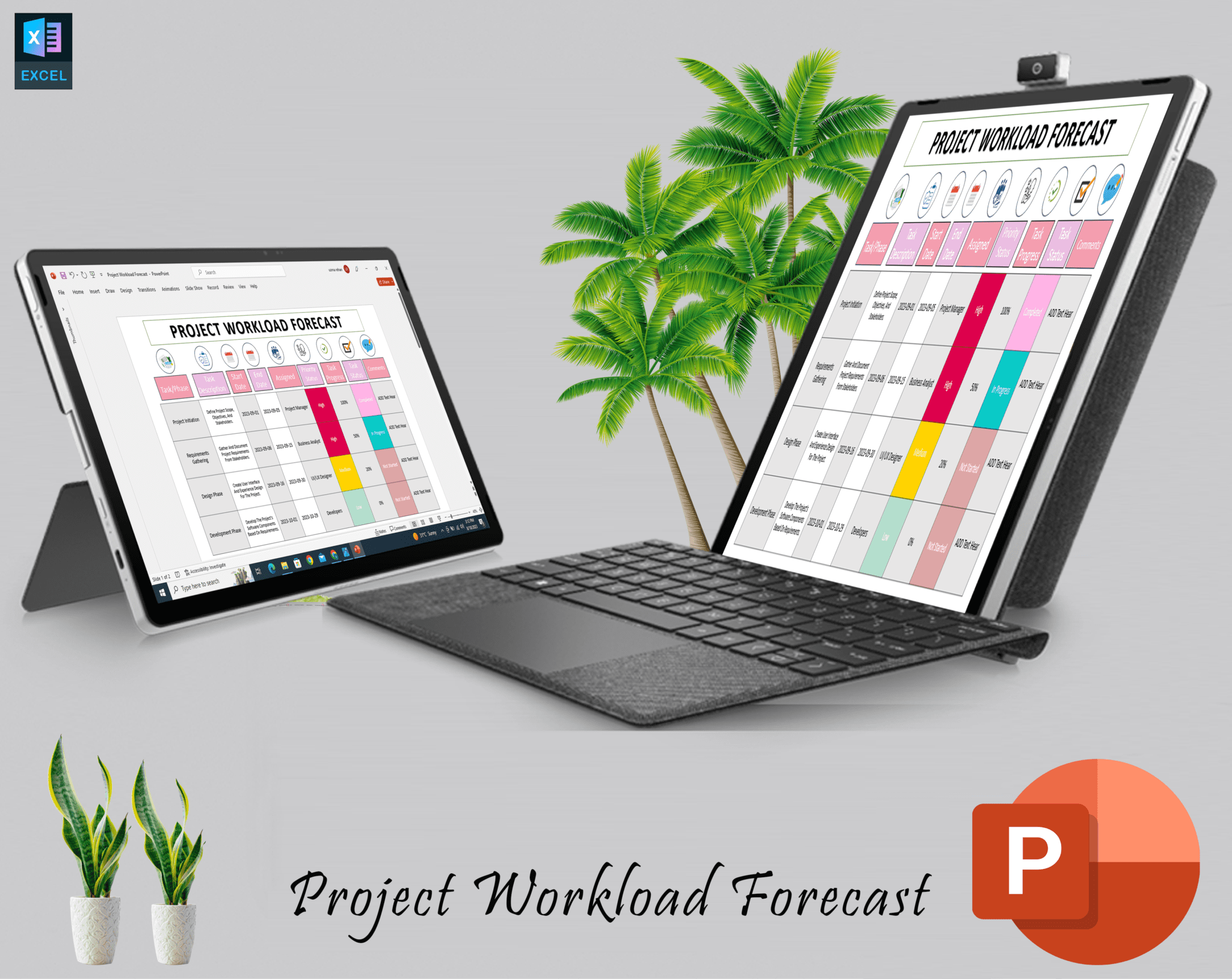 Project Workload Forecast Matrix - Diirzal