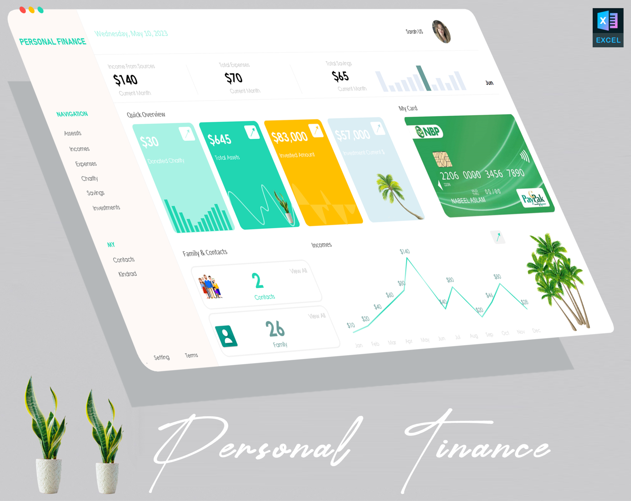 Personal Finance Spreadsheet | Advanced Budgeting Dashboard
