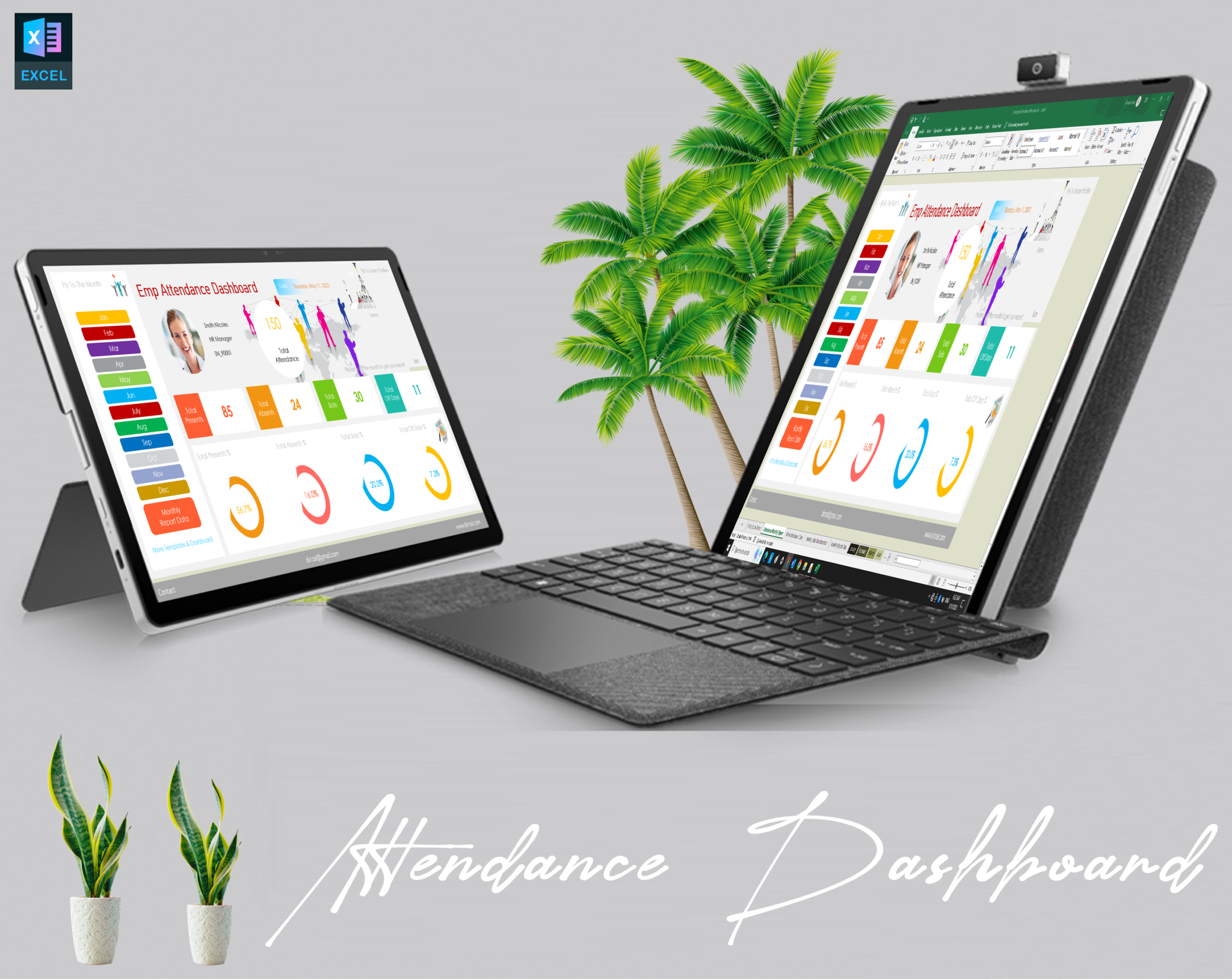 Employee Attendance Dashboard | Streamline Your Attendance Management