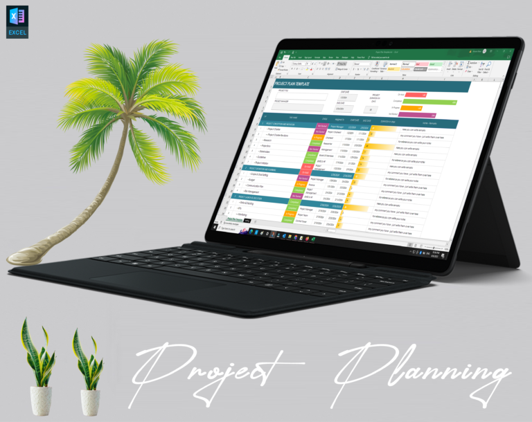 Project Planning Template – Simplify Task Management and Timelines