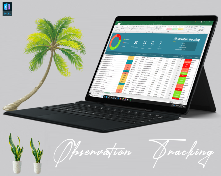 Incident Management Software | Observation Tracking Matrix for ...