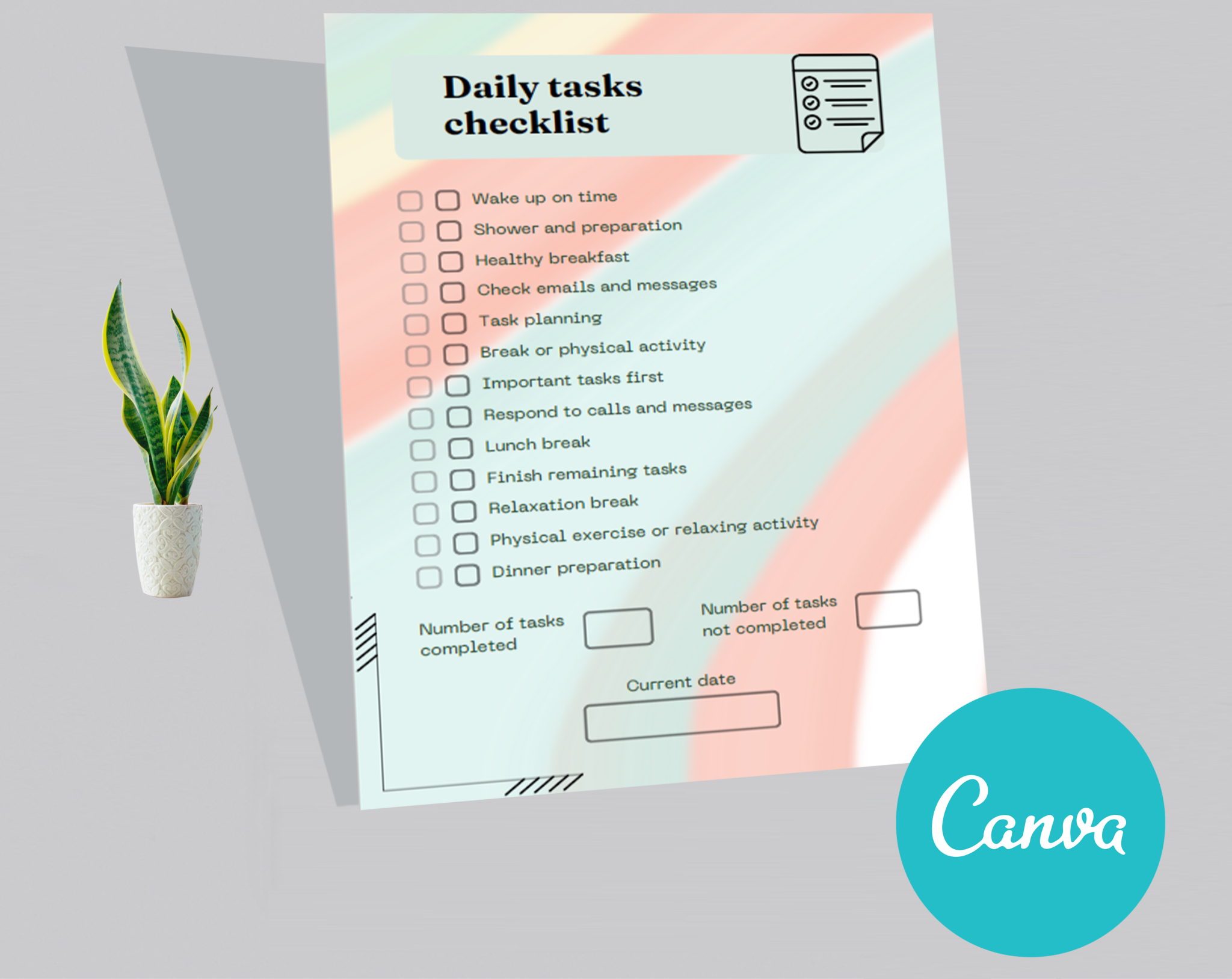 Daily Planner – Organize Your Tasks & Boost Productivity | Get Yours Now