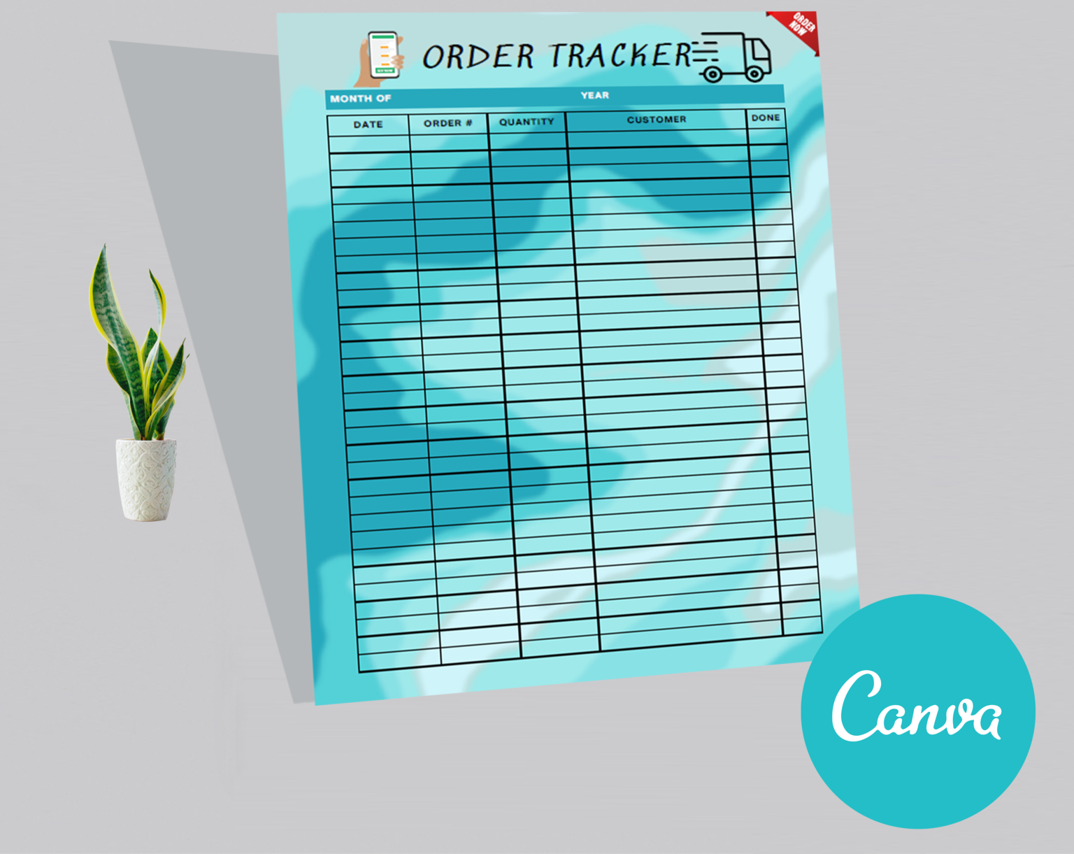 Sales Order Template | Download Order Tracking Spreadsheet