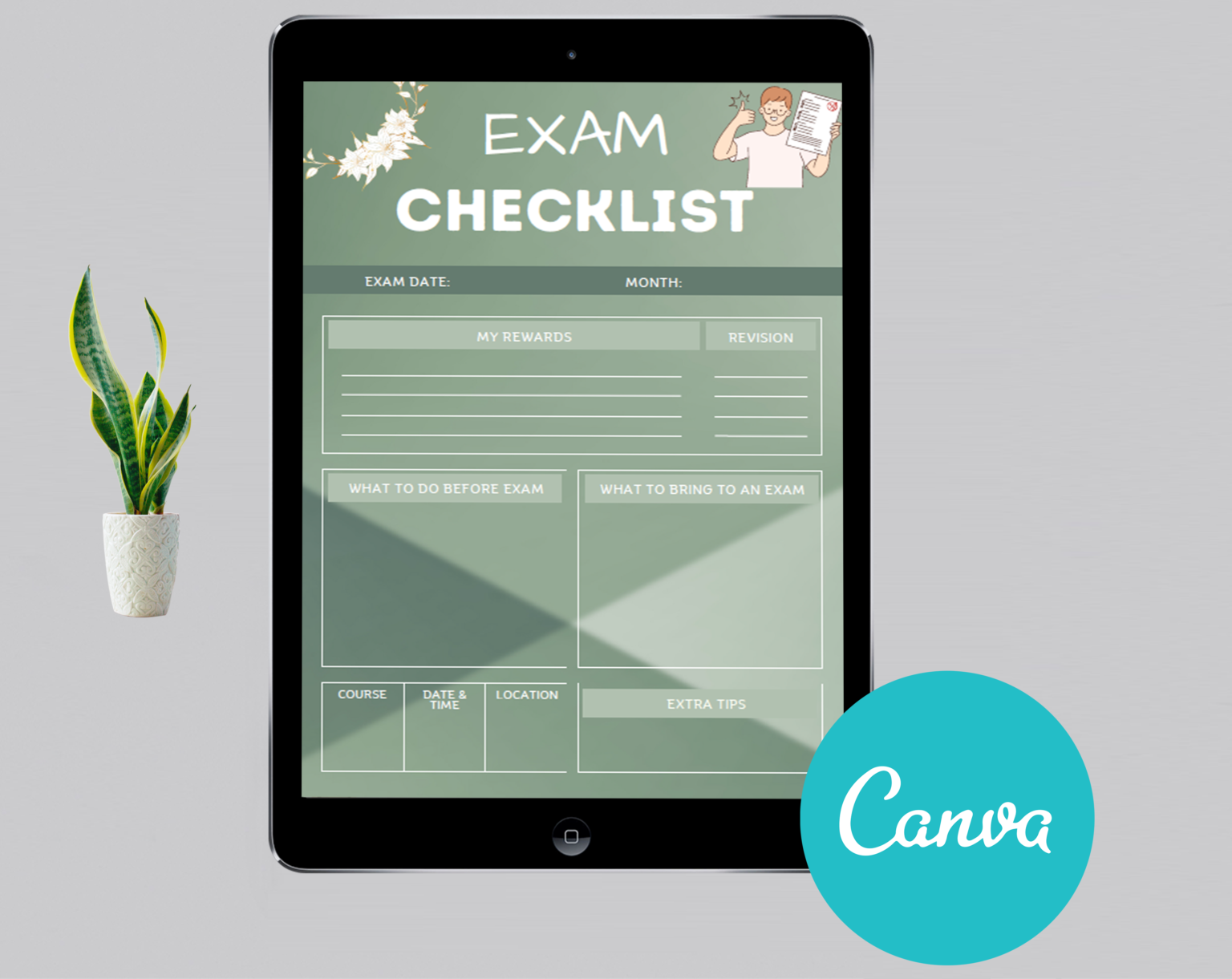 Study Schedule Template – Plan & Organize Your Exam Prep