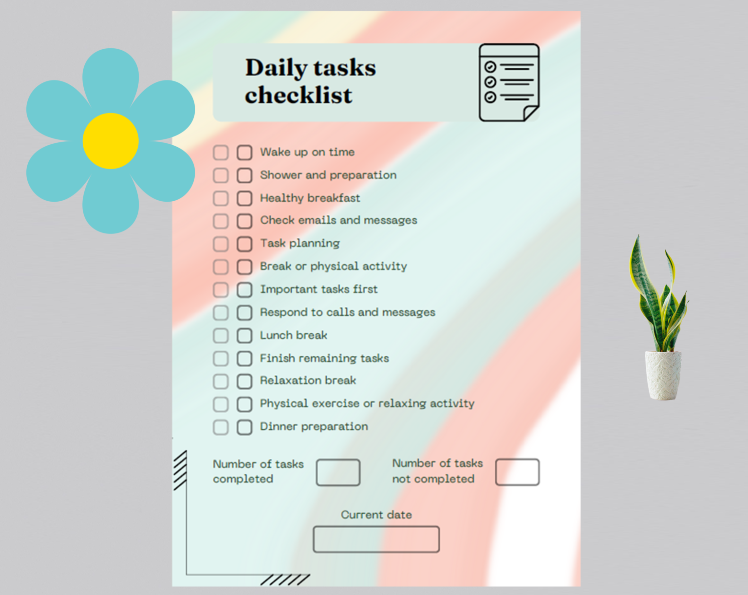 Daily Planner – Organize Your Tasks & Boost Productivity | Get Yours Now