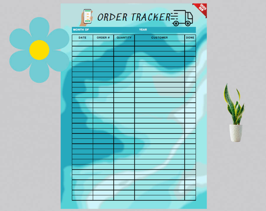 Sales Order Template | Download Order Tracking Spreadsheet